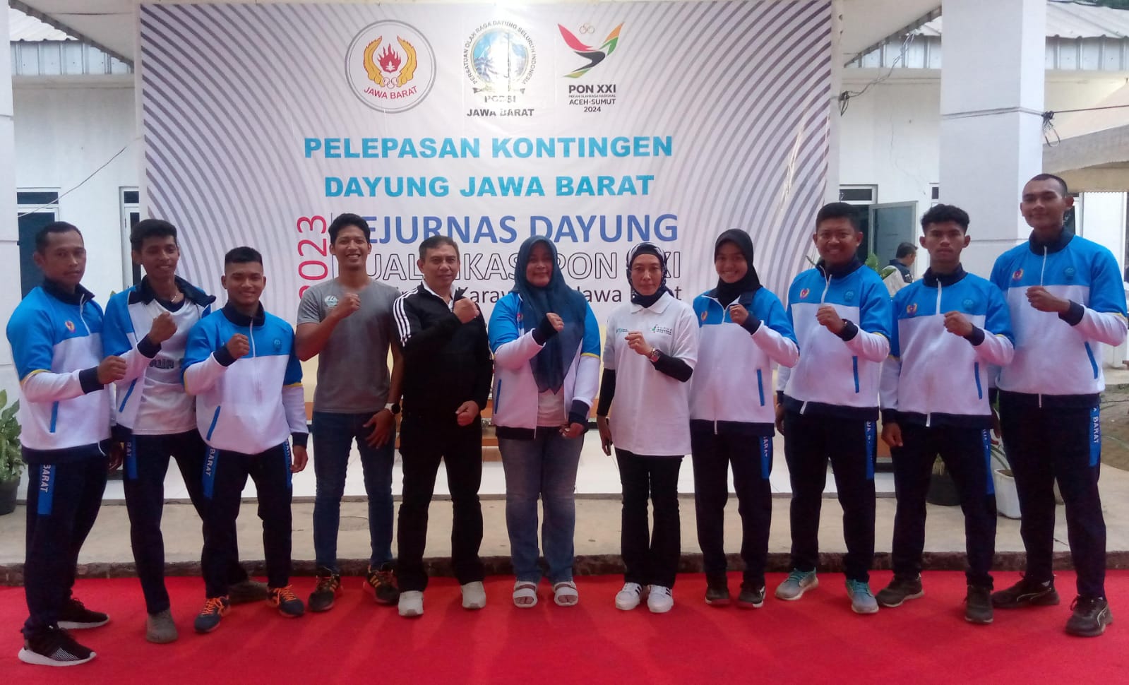 Keren, Atlet dan Pelatih Karawang Perkuat Timnas Dayung di ICF Stand Up Paddle World ...
