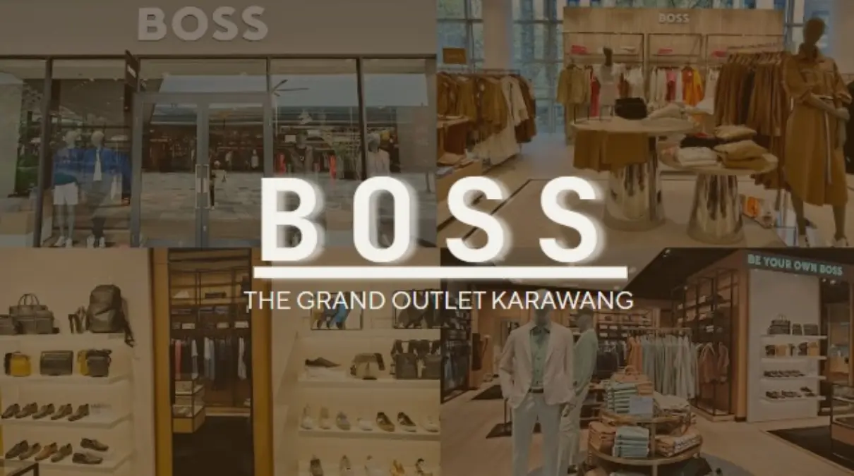 Wow ada BOSS, Brand Fesyen Premium Asal Jerman di The Grand Outlet ...
