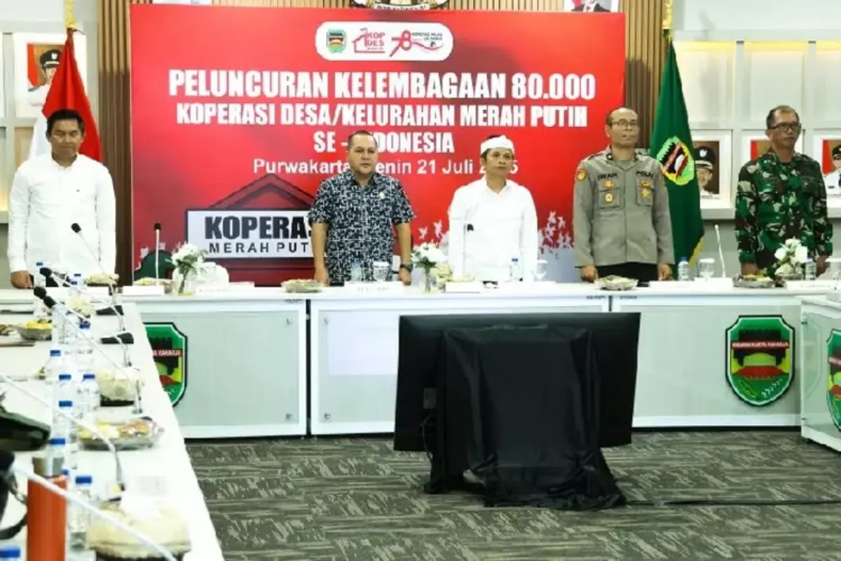 Purwakarta Resmi Bentuk 192 Koperasi Merah Putih, Diresmikan Langsung Presiden Prabowo Subianto ...