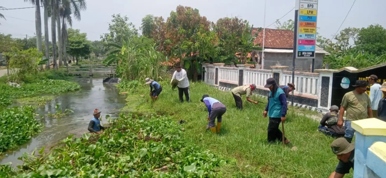 Ketika Minggon Desa Sukasari Cibuaya Berubah Menjadi Kerja Bakti ...