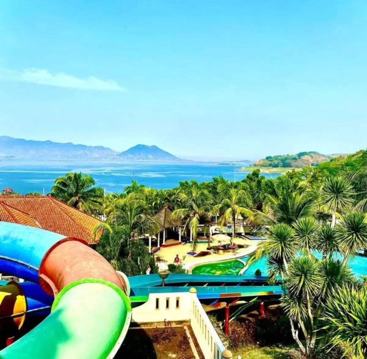 Wisata Purwakarta untuk Liburan Anak di Jatiluhur Water World, Kolam ...