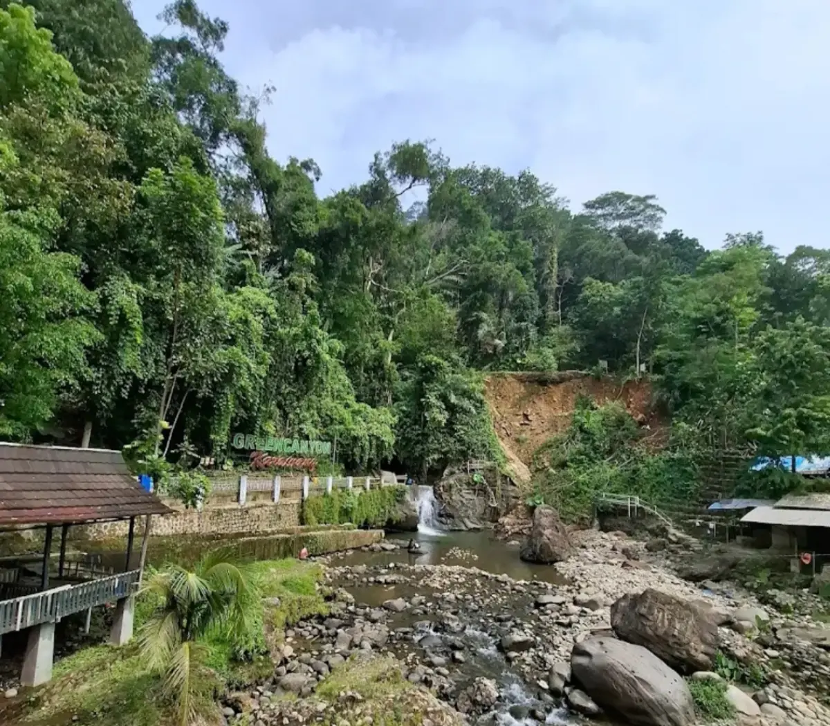 Tersembunyi di Loji, Green Canyon Karawang Tawarkan Wisata Alam Seindah ...