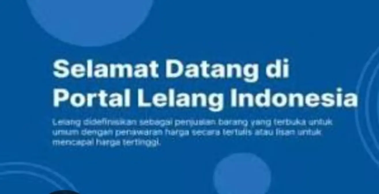 Panduan Lengkap Cara Ikut Lelang KPK 2025 di lelang.go.id: Syarat ...