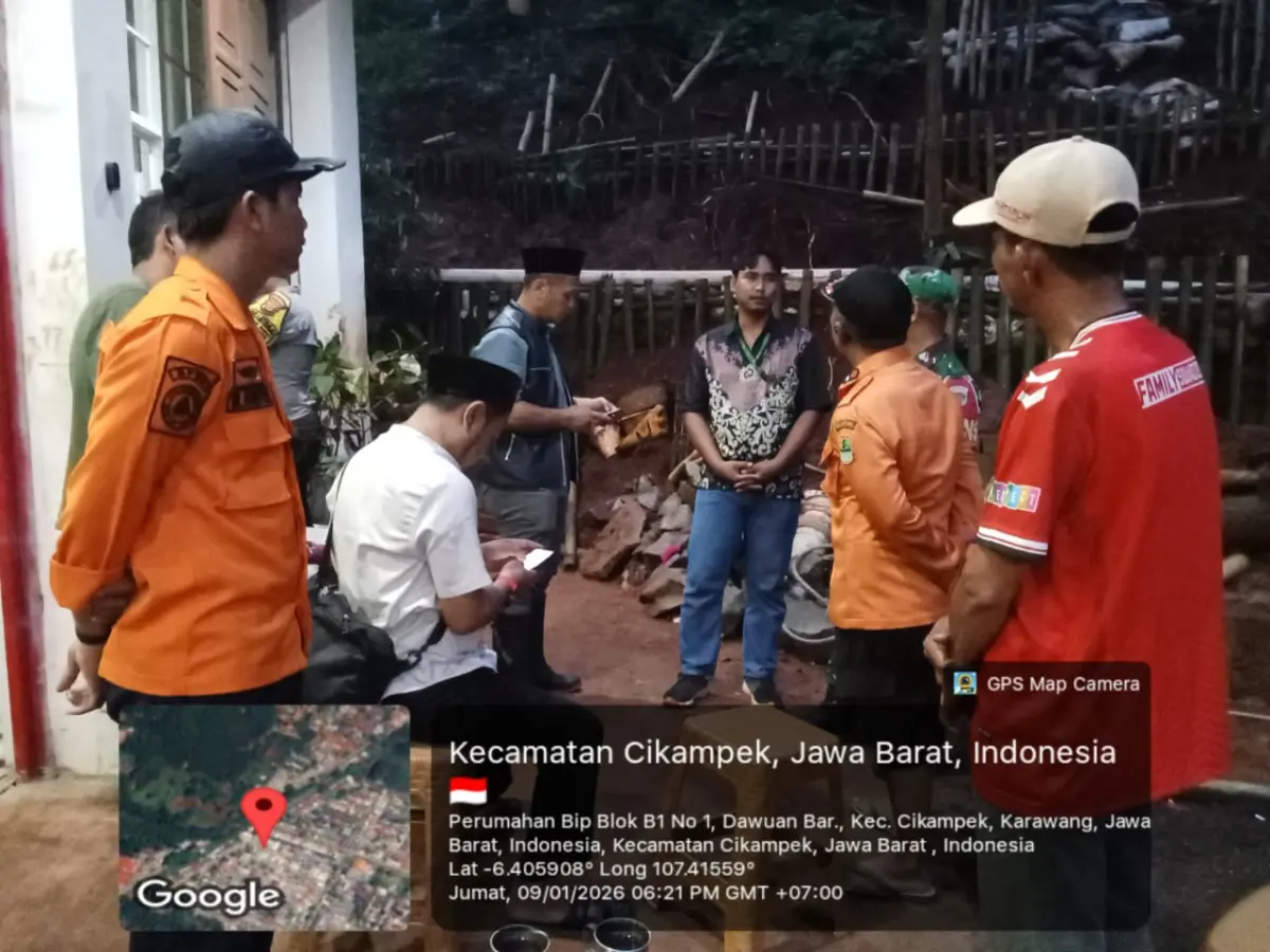 Bencana Tanah Longsor Terjadi di Perum BIP Dawuan Barat, BPBD Pastikan ...